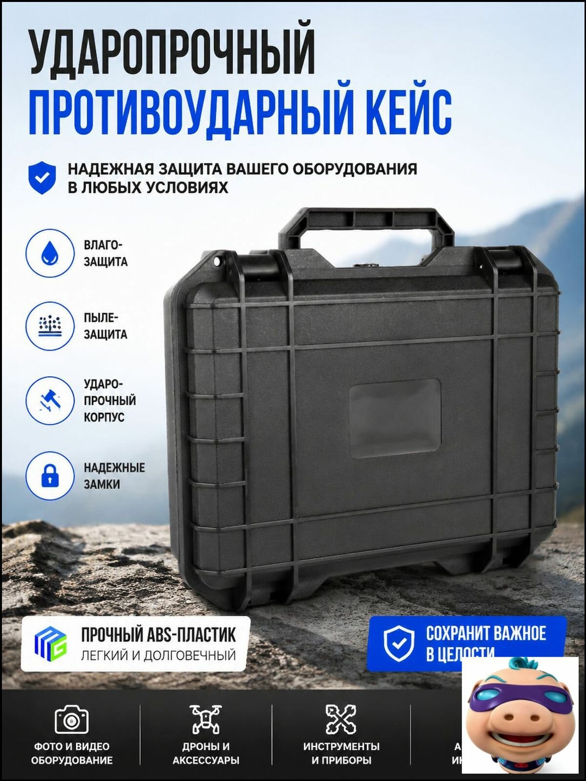 Кейс ударопрочный