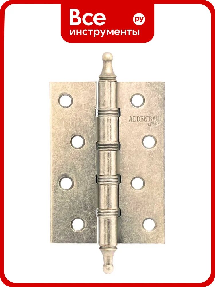 Универсальная петля ADDEN BAU 100X70X2.5 4W AGED SILVER 940000000662