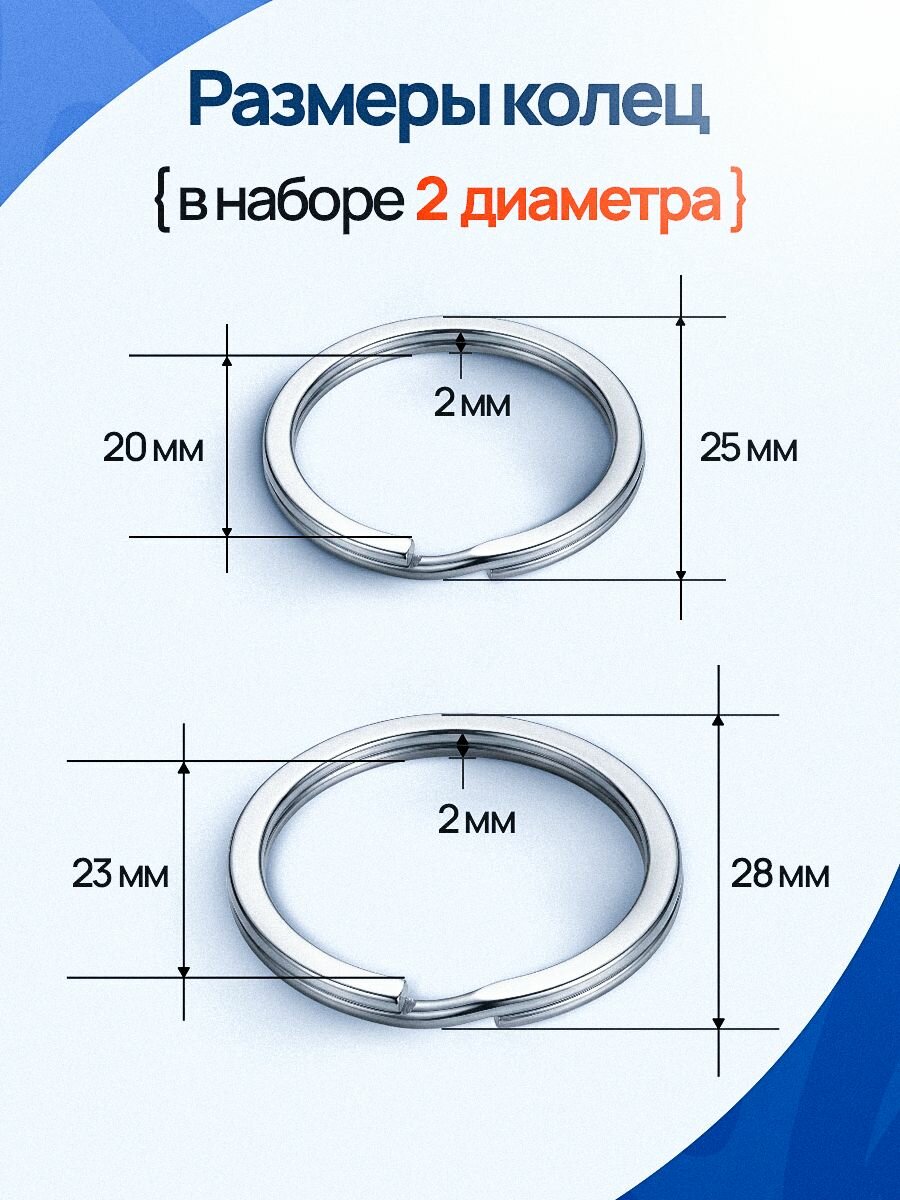 Кольца для ключей — фото 1