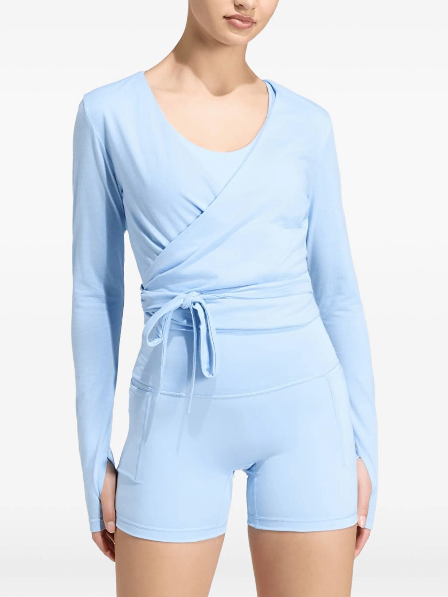 Топ adidas Studio Soft, размер 4 UK, blue