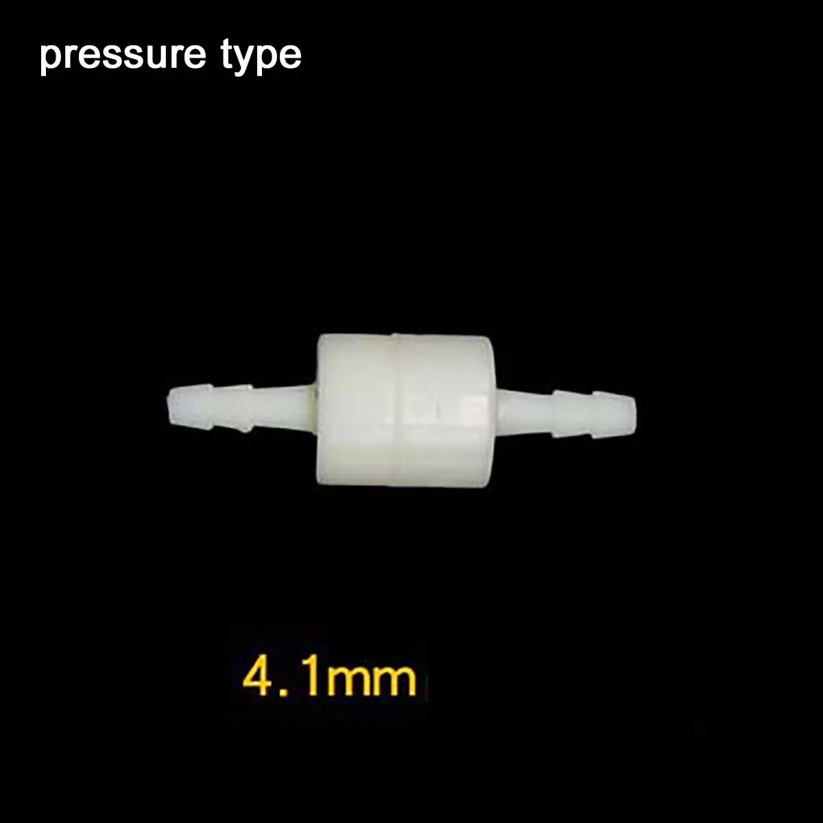 Пластиковые обратные клапаны для аквариума 4.1mm white