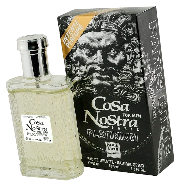 Туалетная вода для мужчин Paris Line Parfums Cosa Nostra Platinum 100 мл