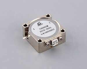 0.8 GHz to 2.2 GHz, 0.4 dB Insertion Loss, 23 dB Isolation, TAB Drop-in Series Isolator-TG0902M-100