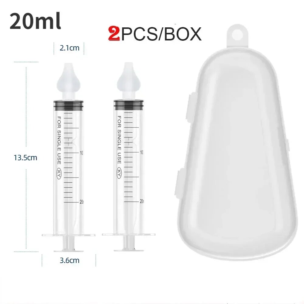 Назальные аспираторы vvocci для детей 2 pcs 20ML Boxed