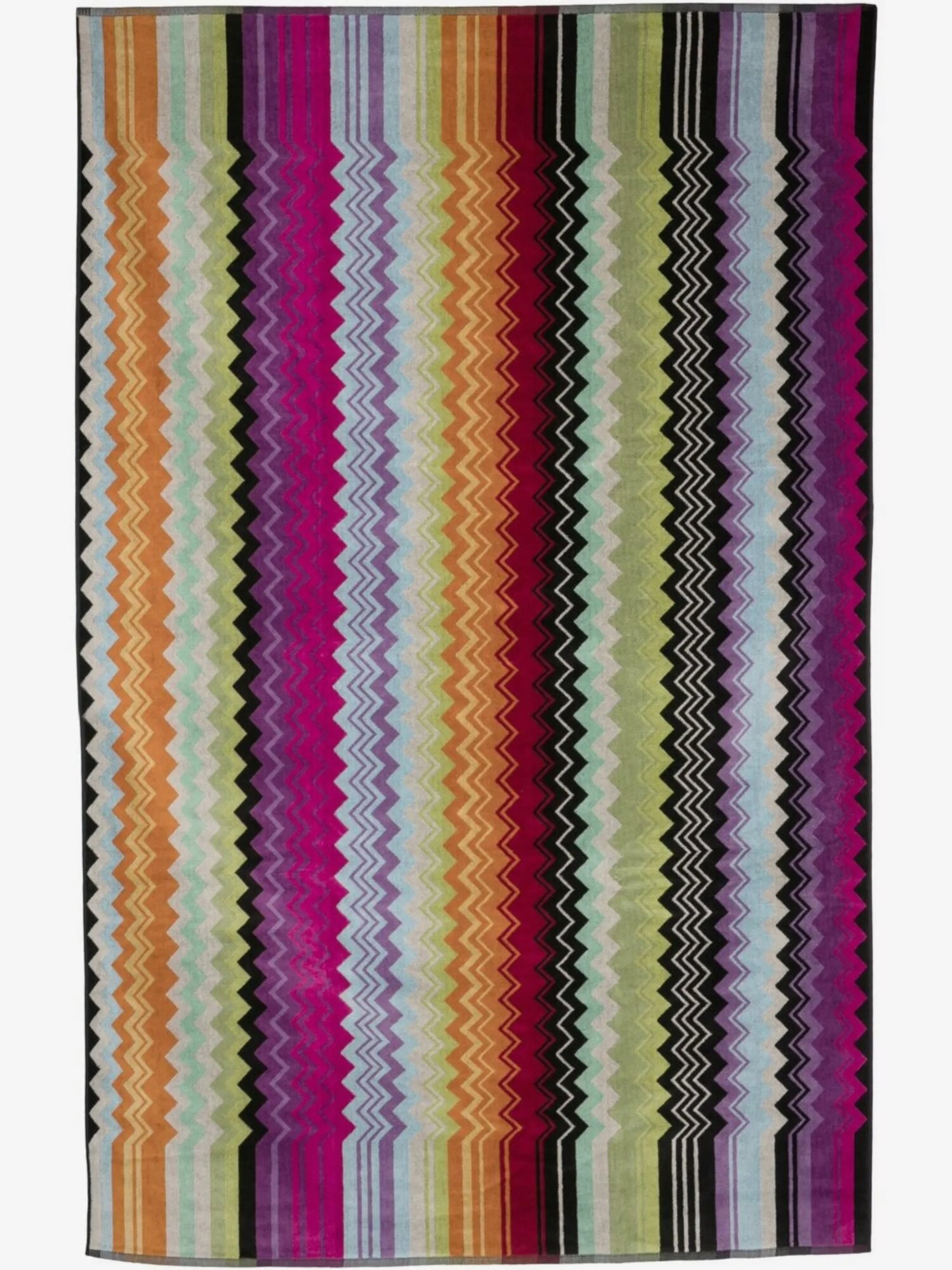 Халат Missoni Home, размер OneSize, зелeный/оранжевый — фото 1