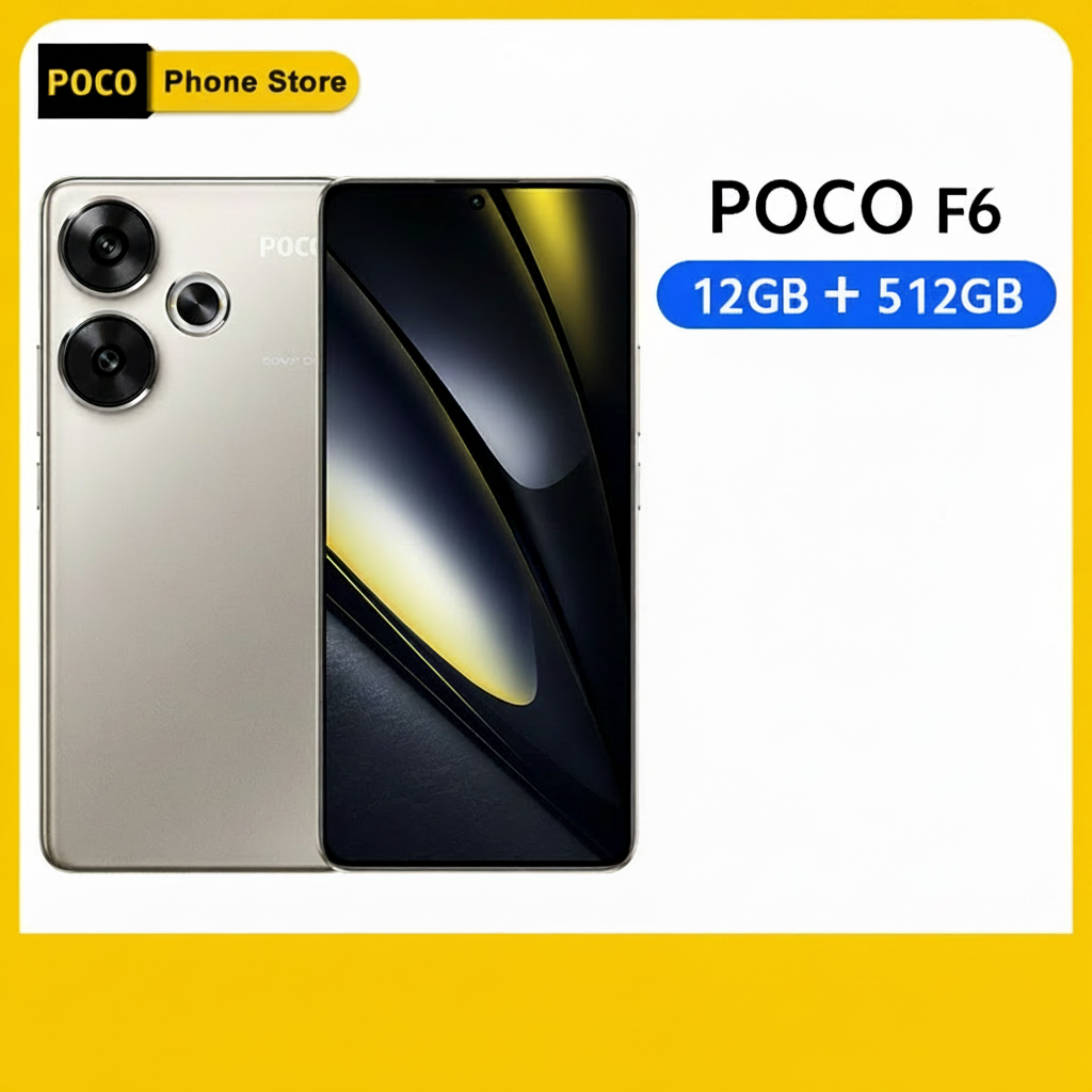 Смартфон Poco F6, 12/512ГБ, global
