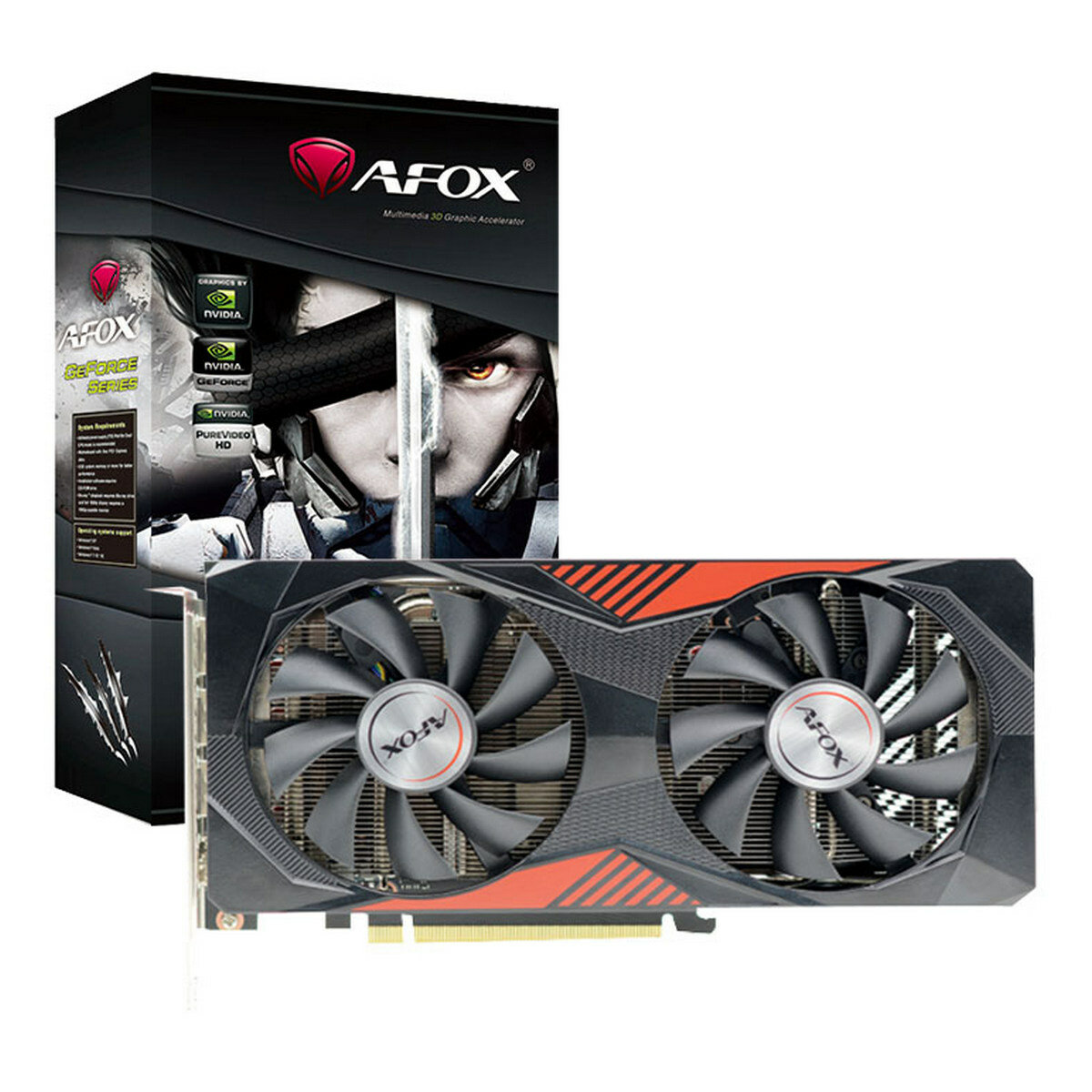 Видеокарта Afox RTX3060 GAMING уц-2 12GB GDDR6 192bit 3xDP HDMI 2FAN RTL