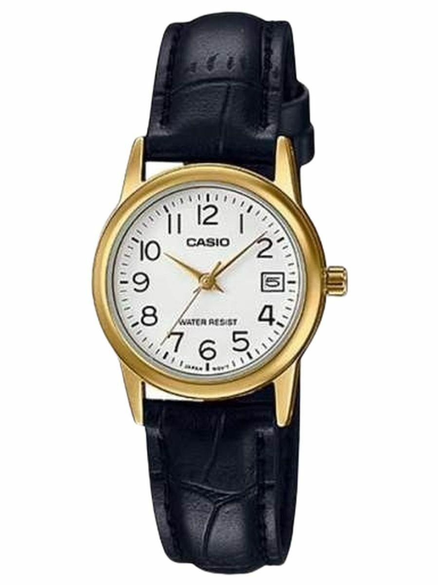 Наручные часы CASIO, золотой, черный, белый
