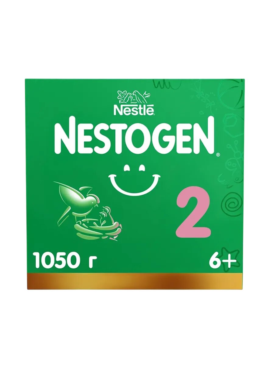 Nestogen 2 Premium Сухая молочная смесь с 6 мес 1050 г (3x350 г) 1 уп
