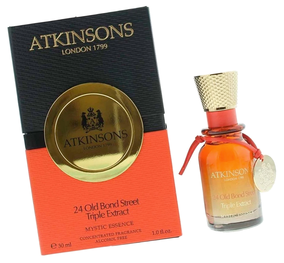 Atkinsons 24 Old Bond Street Triple Extract масляные духи для мужчин 30 мл - Тройной Экстракт