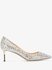 Туфли JIMMY CHOO Romy 60, размер 38, серебристый