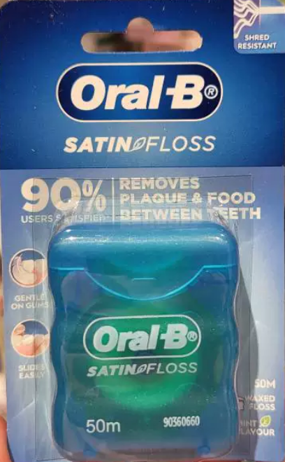 Зубная нить Oral-B Pro Expert Clinic Line Прохладная мята, 25 м.