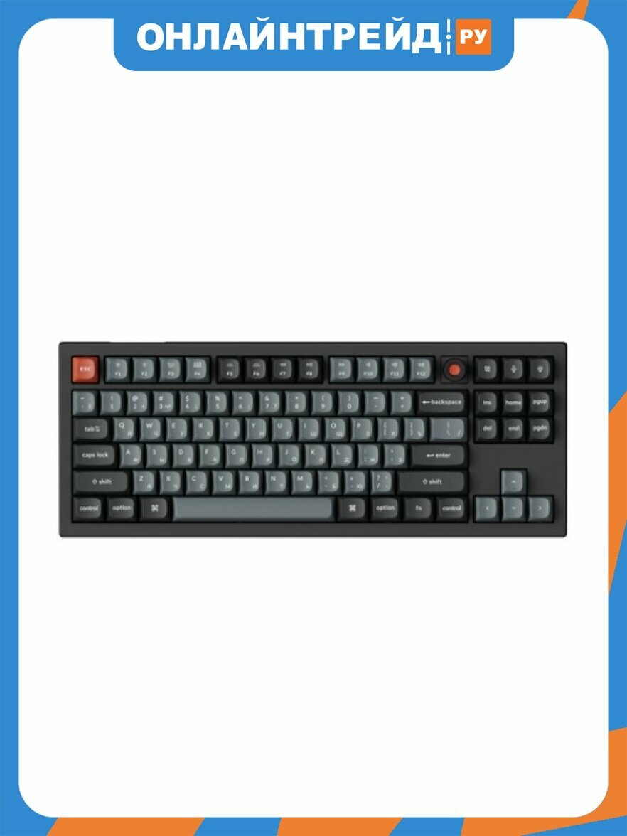 Клавиатура классическая TKL Keychron (80%) механическая V3 8K - проводная, 87 клавиш (V3W-D1-RU)