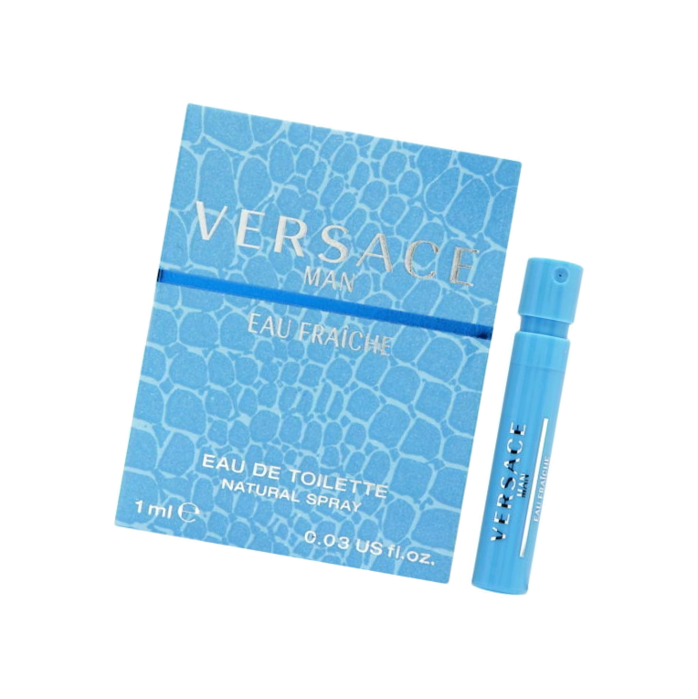 Туалетная вода Версаче Мен О Фреш 1 мл сэмпл для мужчин - Versace Man Eau Fraiche голубые духи