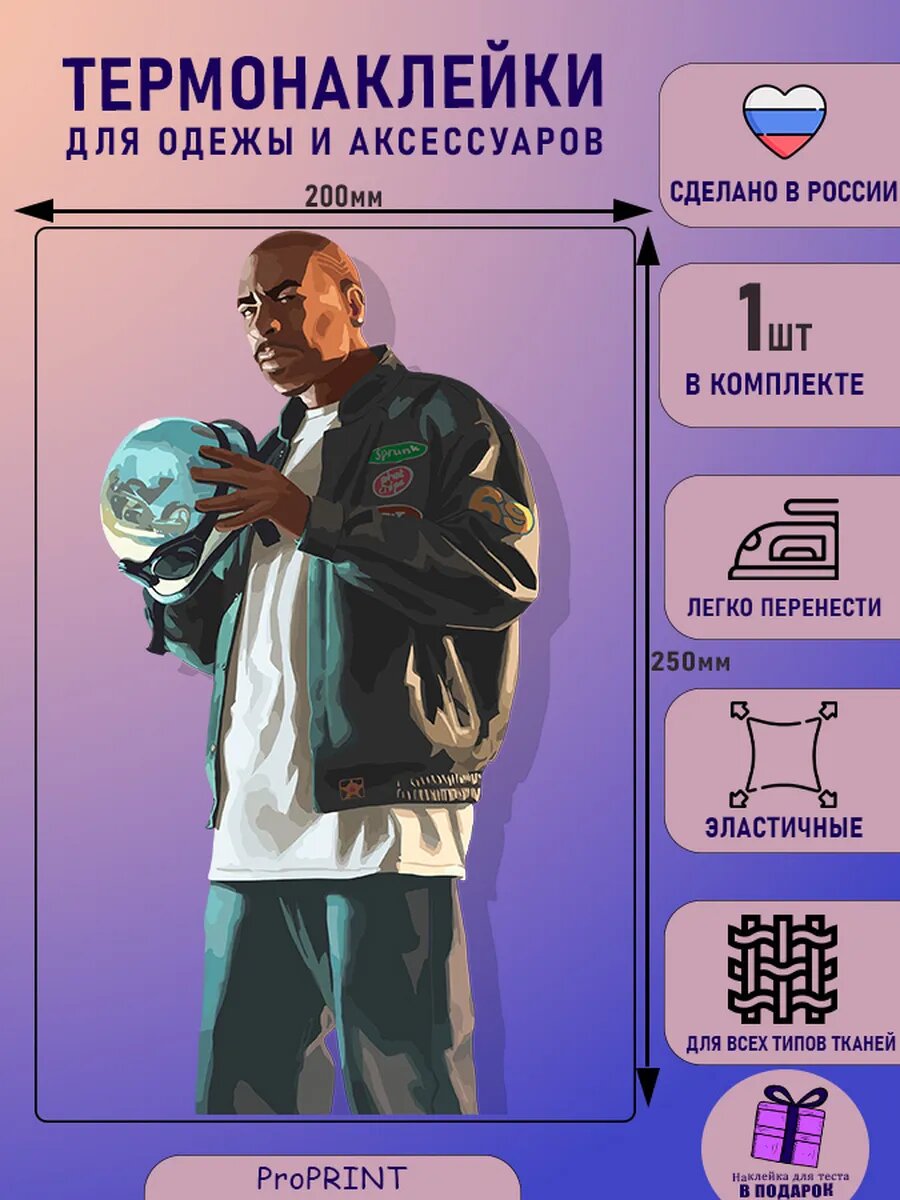 Термонаклейка на одежду