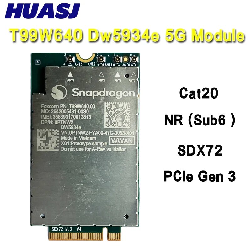 Модуль HUASJ T99W640 DW5934E 5G для Pro13 14 Premium Plus WIN11