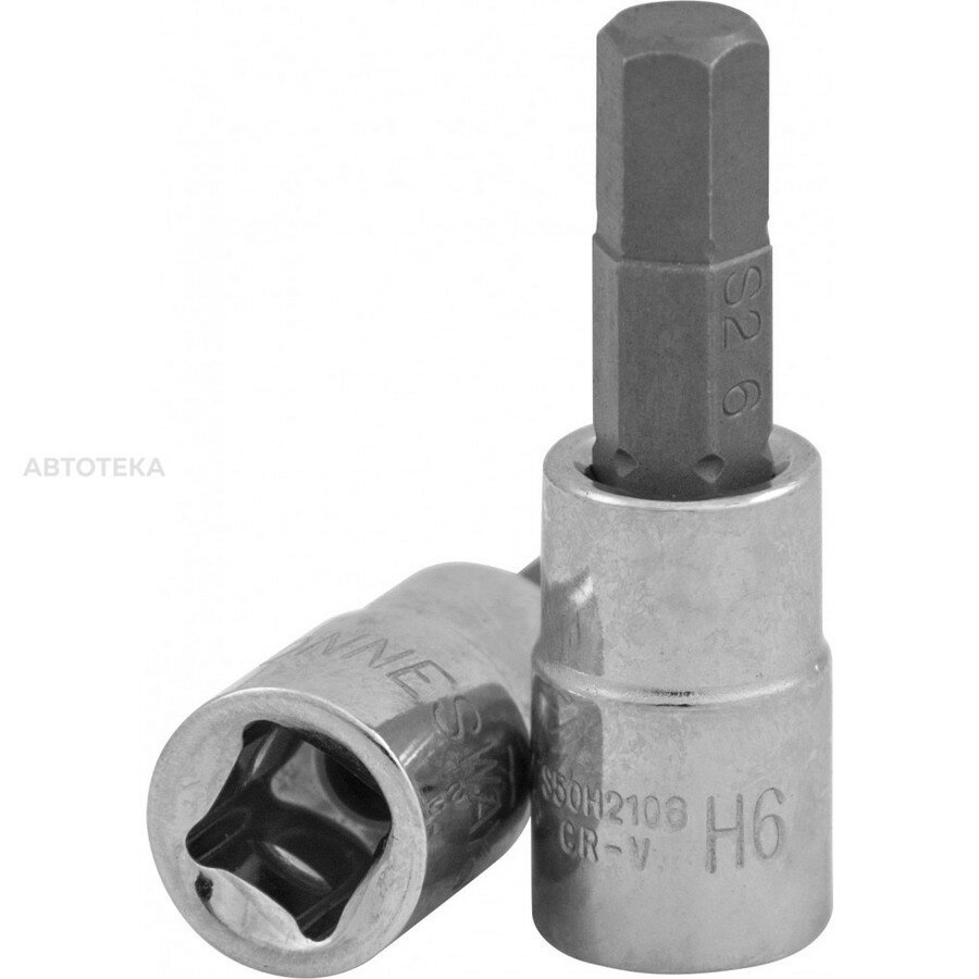 Торцевая головка 1/2"DR с шестигранной вставкой HEX 17мм L-55мм 47903 JONNESWAY S50H4117