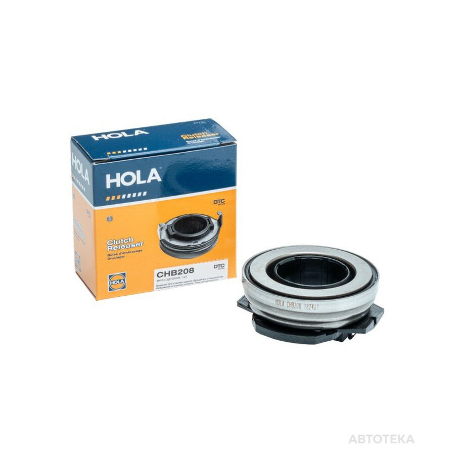 Выжимной подшипник SKODA OCTAVIA (1U/1Z)/FABIA (6Y/54/5E)/RAPID/SUPERB (3T) серия DTC HOLA CHB208