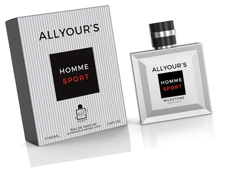 Майлстоун Олл Йорс Ом Спорт 35 мл мужской парфюм / All Yours Homme Sport Milestone