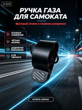 Газ ручка для электросамоката, акселератор