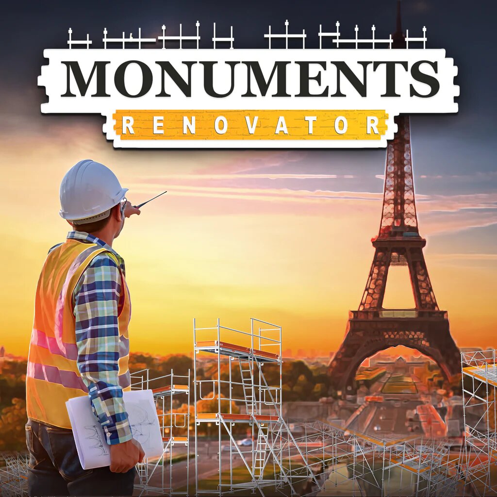 Игра Monuments Renovator, цифровое издание PlayStation 5, регион Индонезия / код пополнения баланса