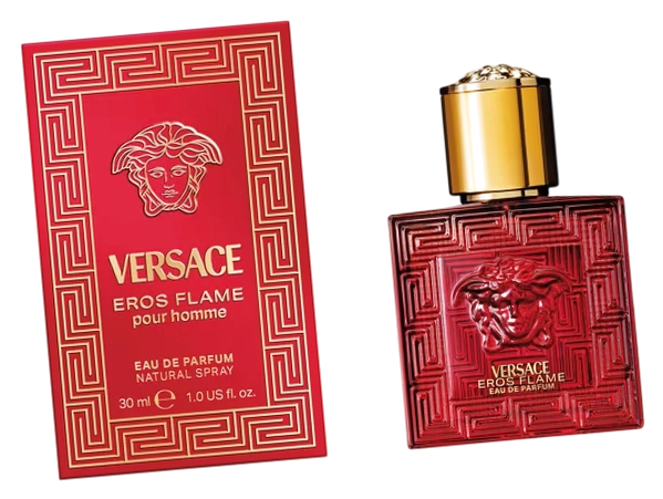 Мужские духи Versace Eros Flame Parfum 30 мл - Версаче Эрос Флейм красный