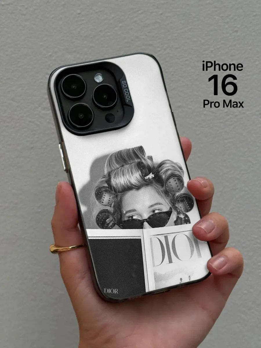 Чехол на Iphone 16 Pro Max диор