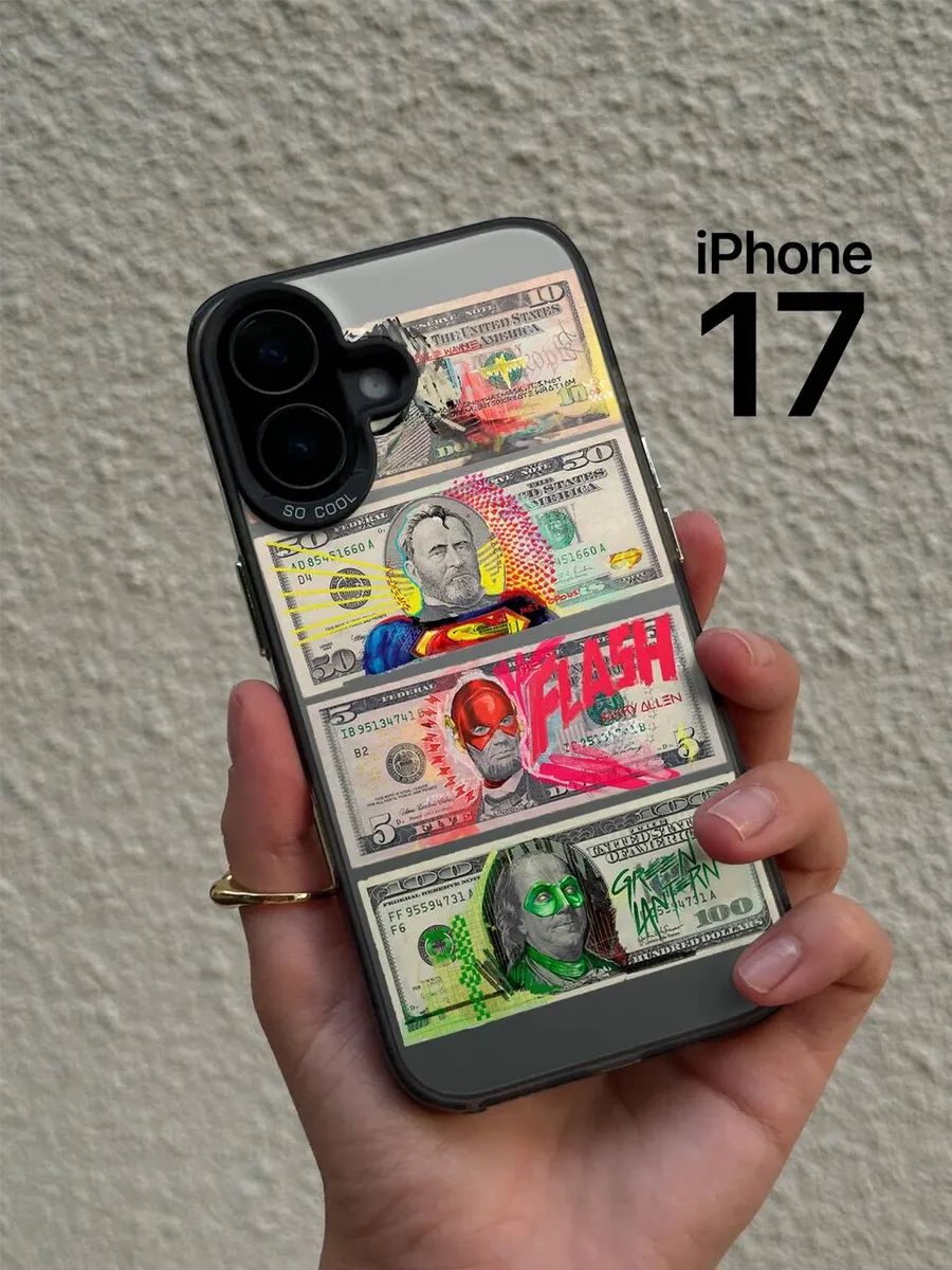 Чехол на Iphone 17 деньги