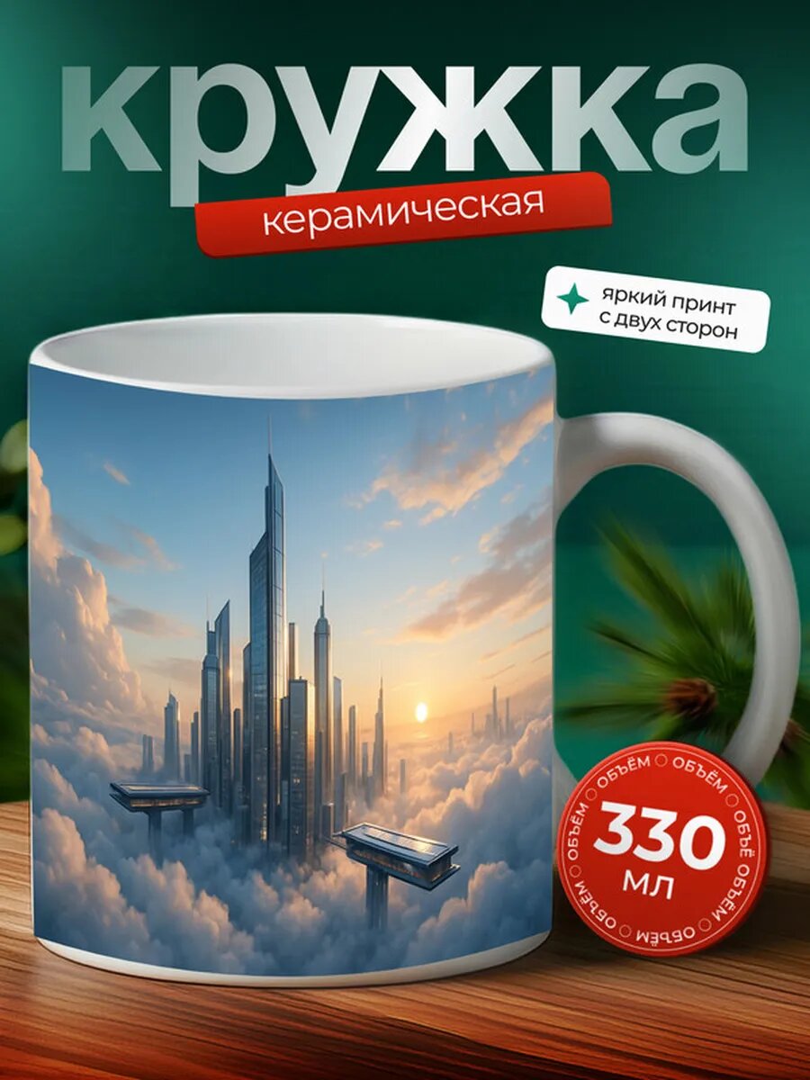 Кружка Галифакс город 3,