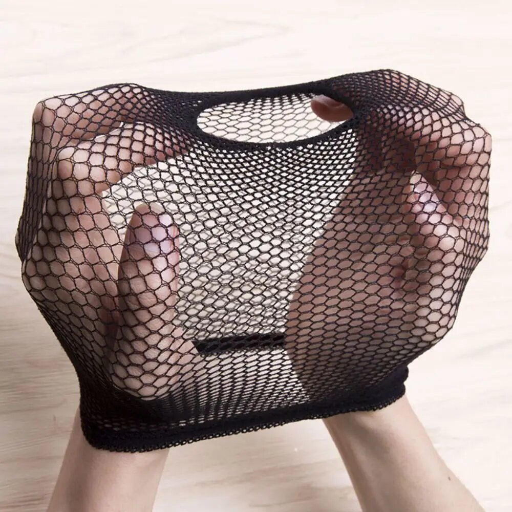Эластичная сетка для парика 6 цветов black-2