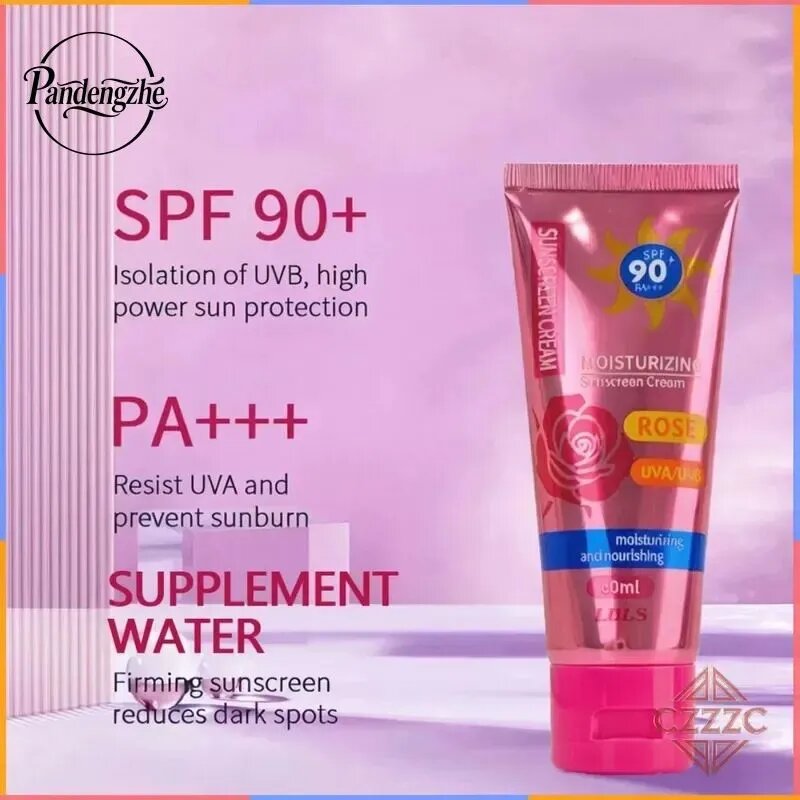 Водонепроницаемый SPF 90 + солнцезащитный крем