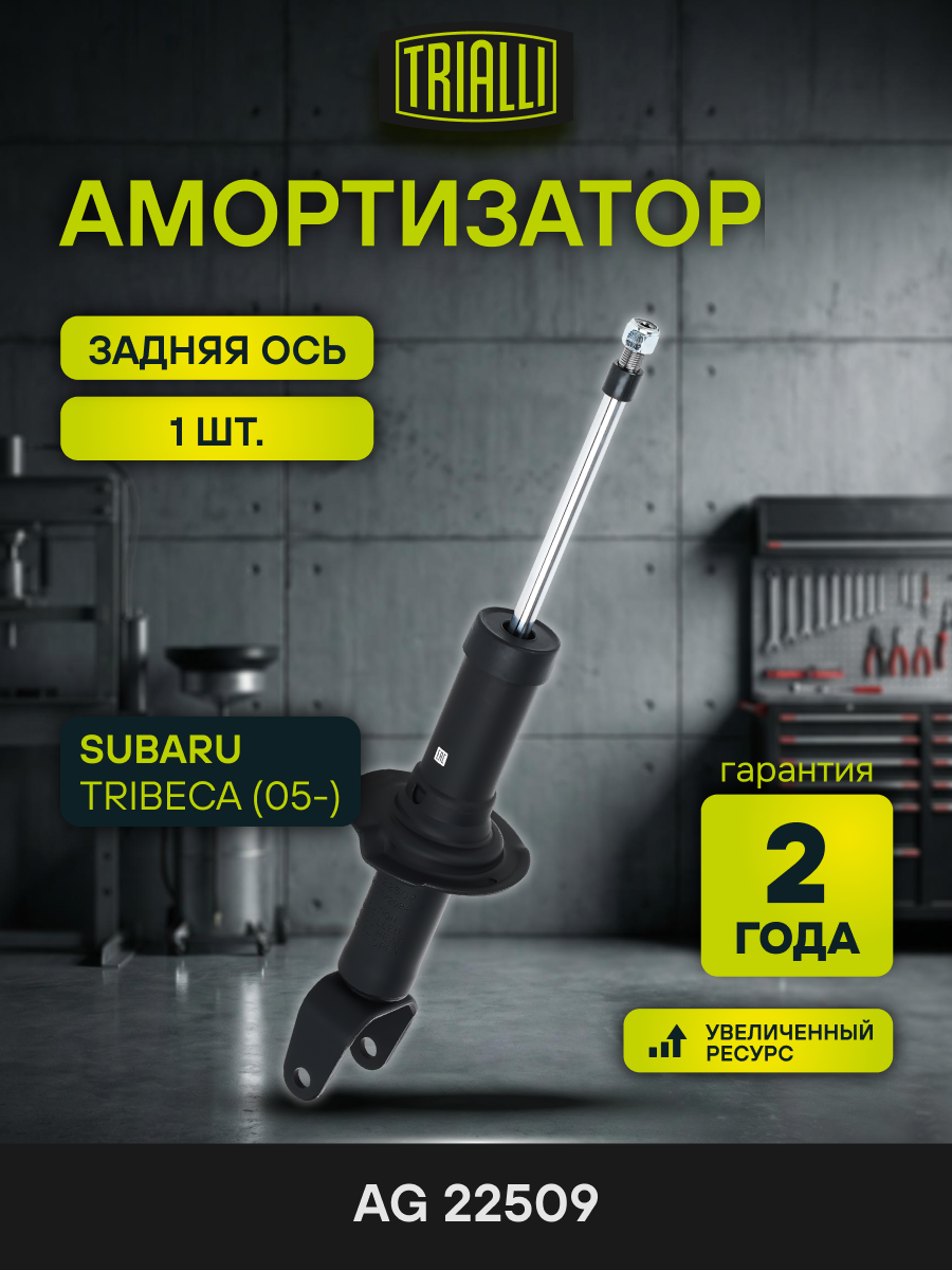 Задний амортизатор Subaru Tribeca (05-) AG 22509