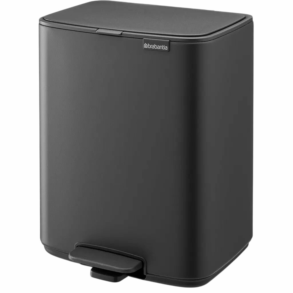 Ведро для мусора Brabantia Bo Pedal Bin Mineral Infinite Grey 238086