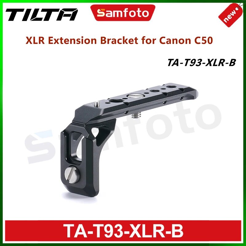 TILTA XLR Extension Bracket for Canon C50, Черный