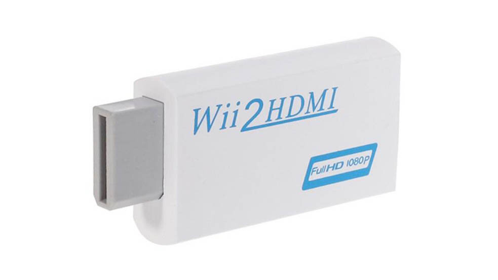 Переходник Wii2HDMI для Nintendo Wii белый