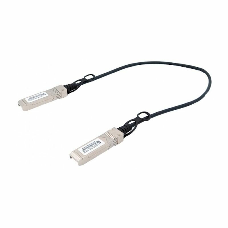 DAC кабель SFP+10G NST, 10 Гбит/c, длина кабеля 1 м, черный (NS-SFP-DAC-G10-1)