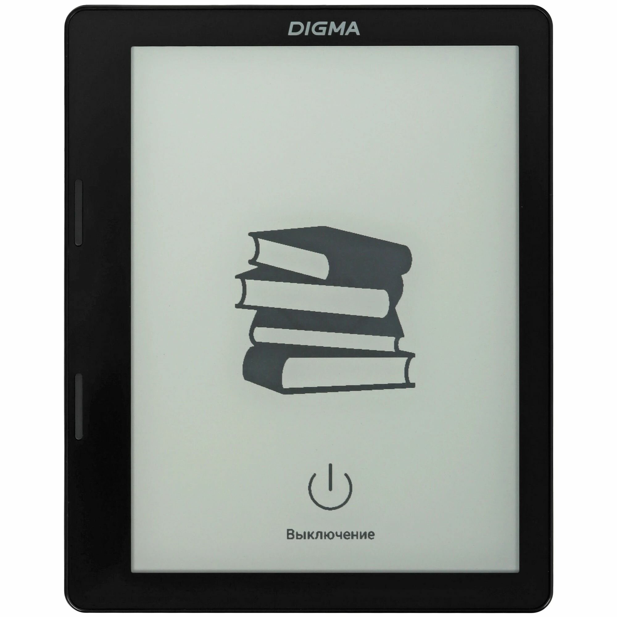 5.83" Электронная книга Digma F4 (1989377) черный - E-Ink Carta, сенсор, подсветка, Wi-Fi, 1700 мА*ч