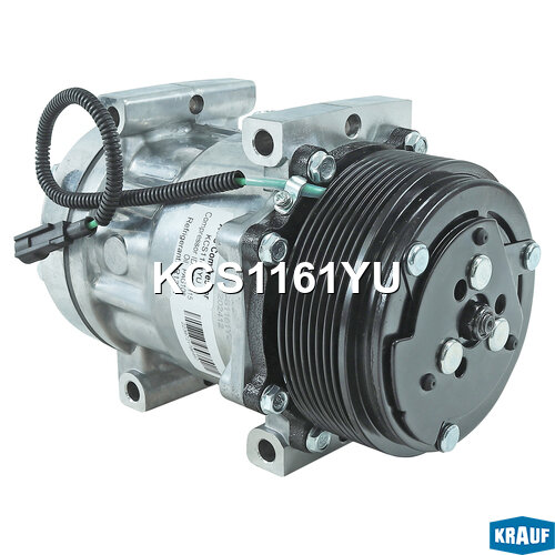 Компрессор кондиционера 24V Iveco Eurocargo KCS1161VG (Krauf)