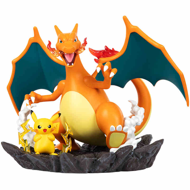 Фигурки покемонов унисекс FUNISM Pikachu and Charizard, Pikachu and Charizard Style