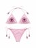 Купальник MC2 Saint Barth Maleah floral-patch bikini, размер 44, coral pink