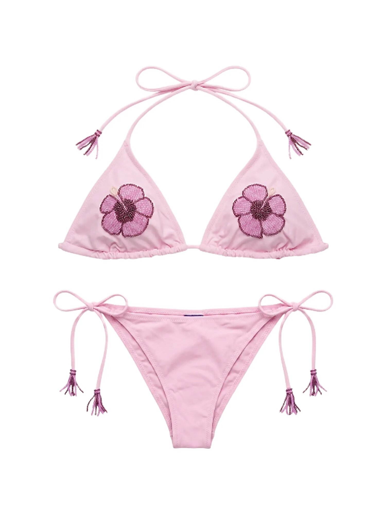 Купальник Maleah floral-patch bikini