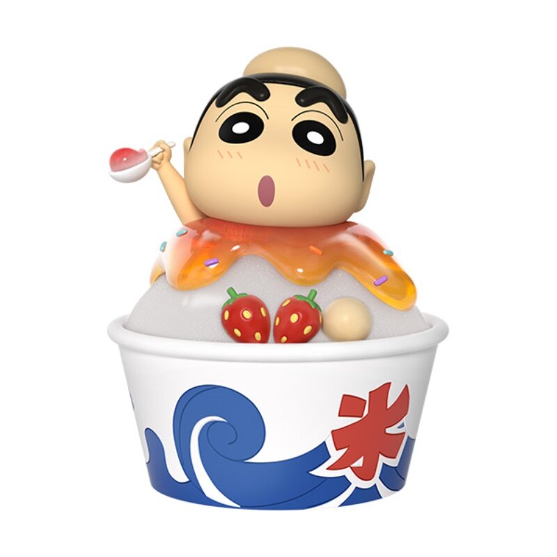 Фигурки-сюрпризы унисекс 52TOYS Crayon Shin chan Heartbeat Moments Collection, Confirmed-Shaved Ice (Open)