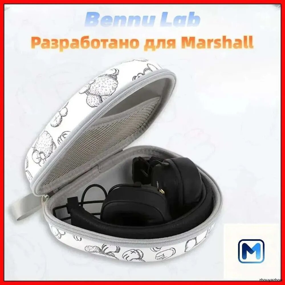 Чехол для наушников marshall major 4/5 Улица Сезам