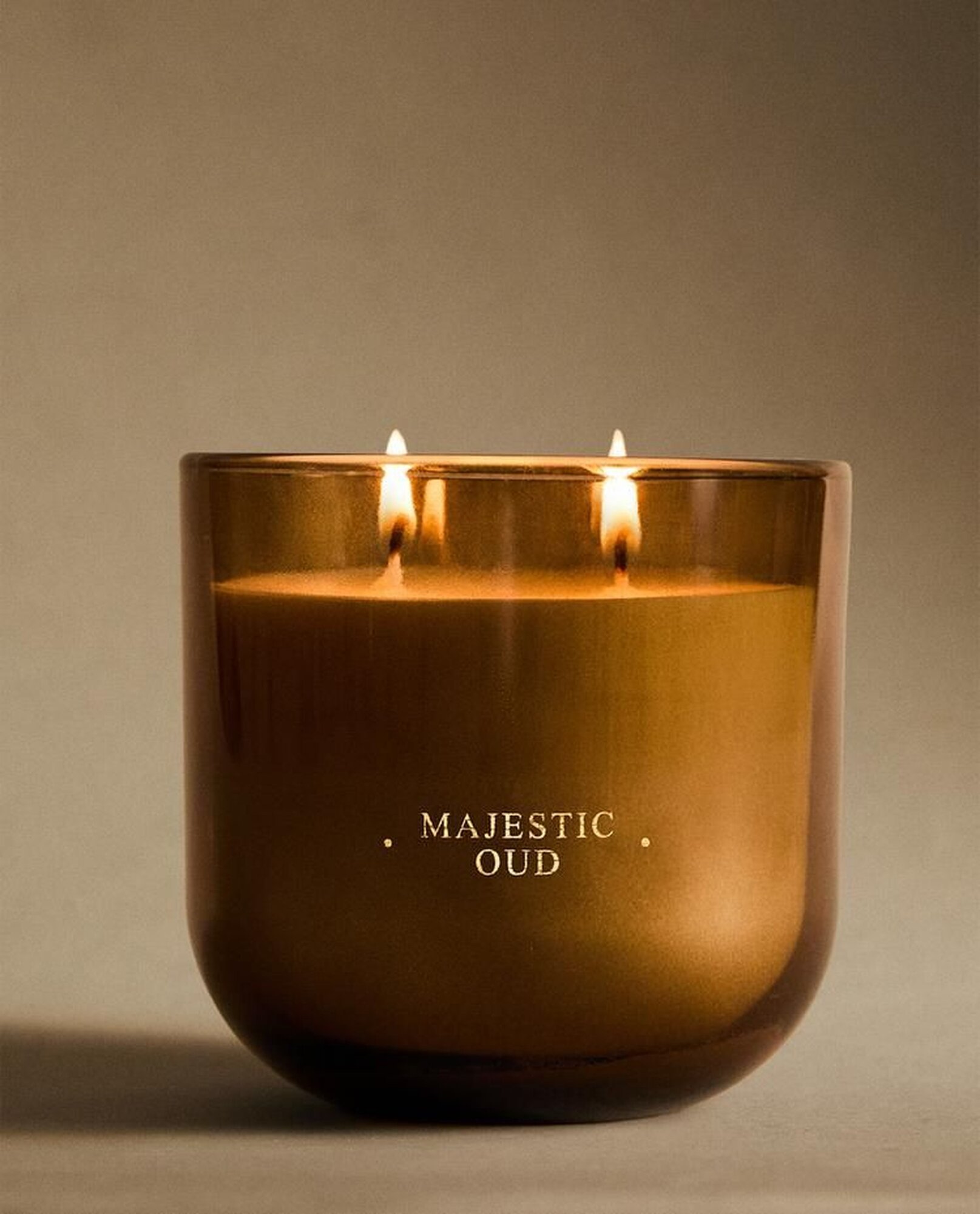 Ароматическая Свеча MAJESTIC OUD (400 Г), светло-коричневый, ZARA HOME, 5481/705