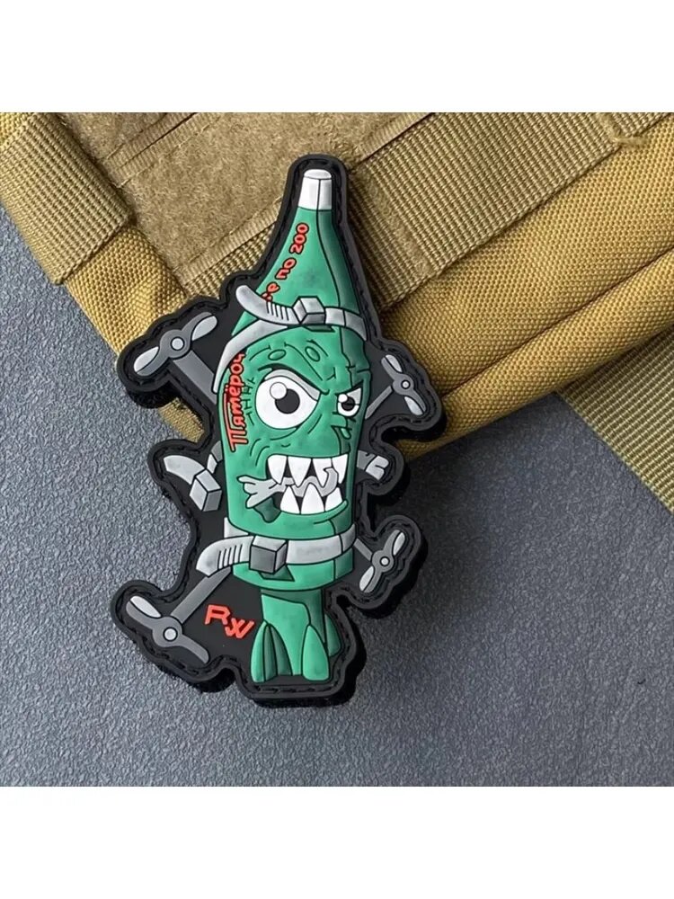 Шеврон На Липучке, "RPG" Патч, Тактическая Нашивка На Рюкзак,10*6cm