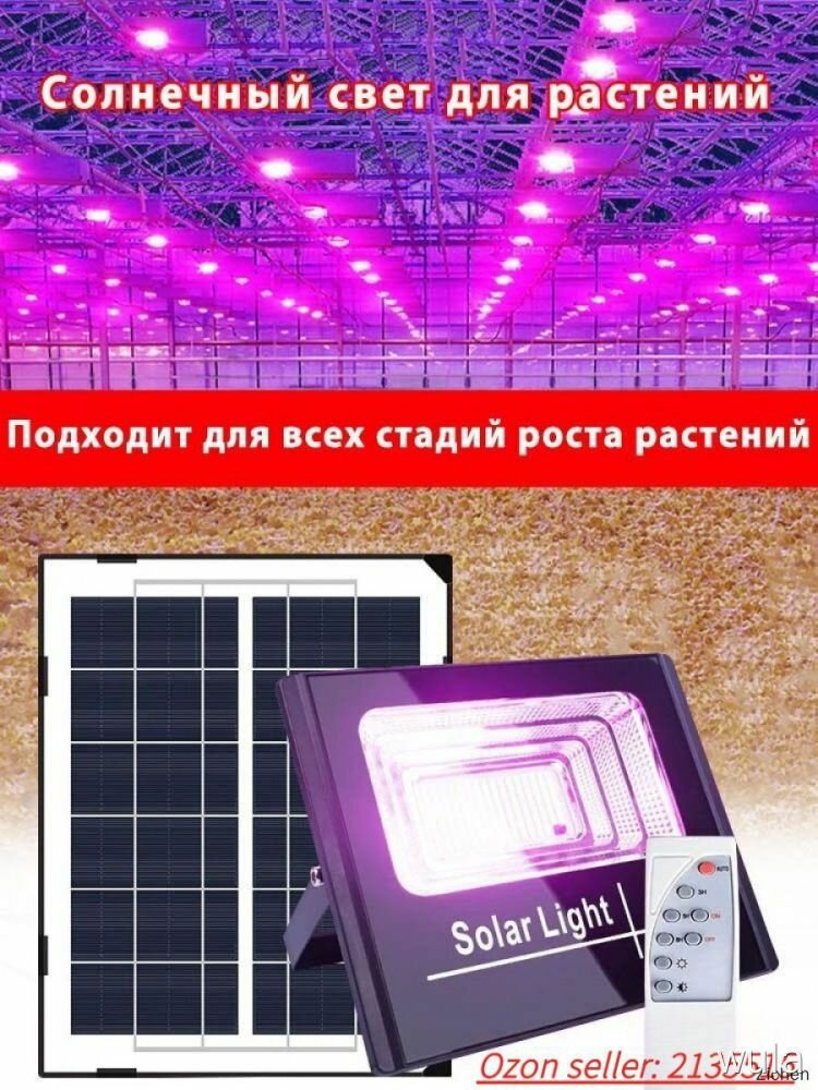 Солнечная лампа для растений