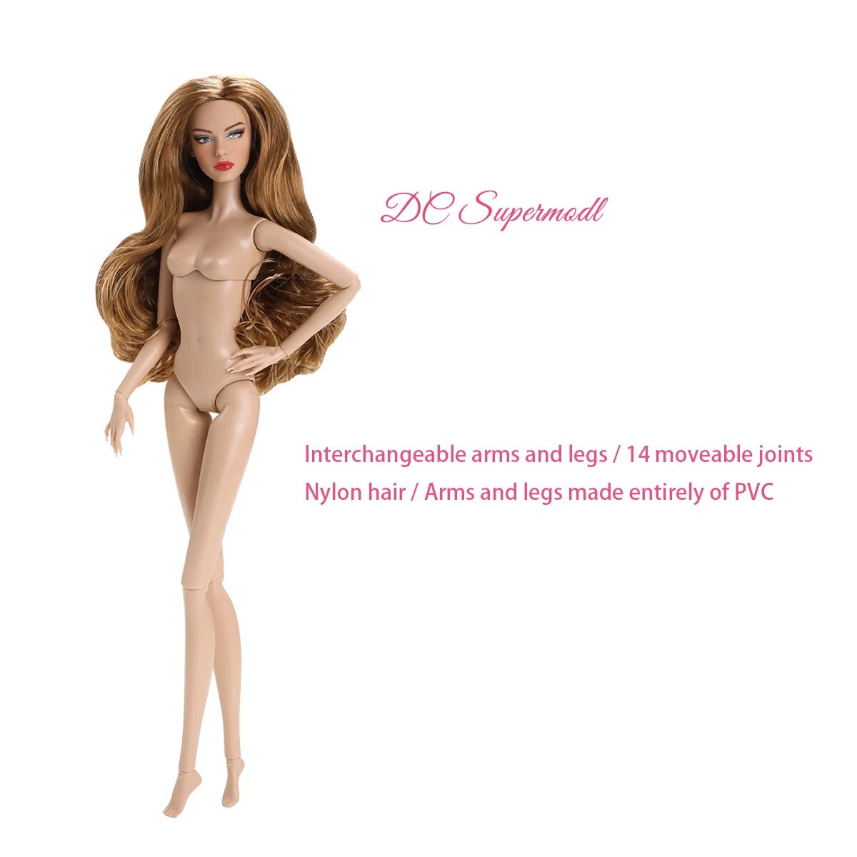 DCSupermodel кукла 32 см Normal skin-straight — фото 1