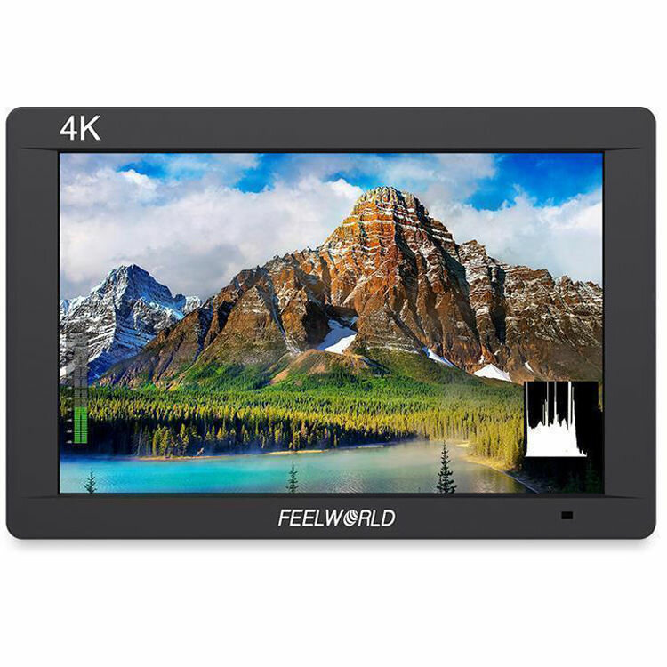 Монитор для камеры FEELWORLD FW703, 7 дюймов, 450 нит, для полевых цифровых зеркальных камер, IPS, 3G, SDI, Full HD.