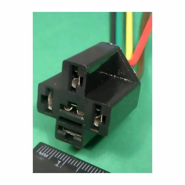 Разъем Реле, (колодка для автореле 5 контактов, Ceramic Relay Cu)