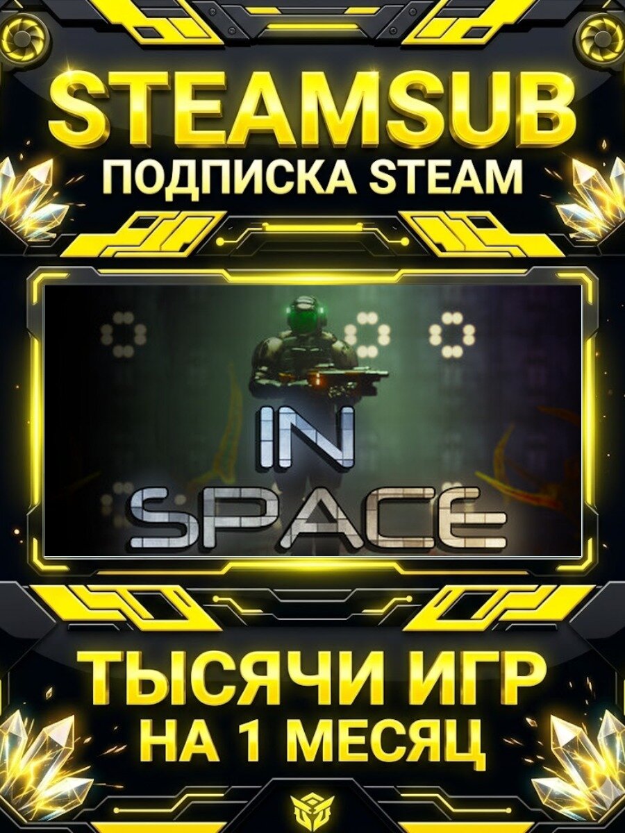 In Space — подписка Steam на месяц, 7000+ игр на аккаунтах для ПК (РФ + СНГ)